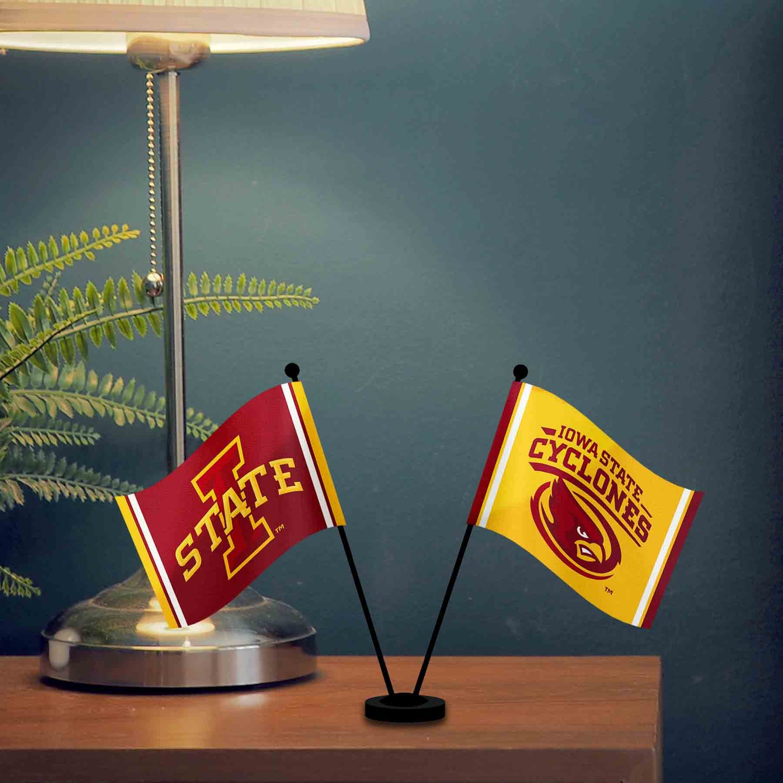 Iowa State Cyclones Desk Flags | eBay