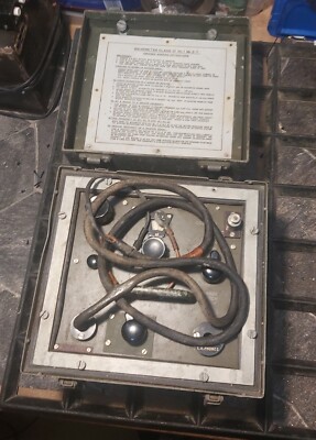 WW2 Army Military Radio WAVEMETER CLASS D NO1 MK2 T | eBay UK