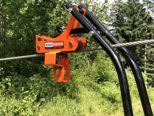 Zip line Trolley with Brake (Sport) - revolutionary no-wear braking ...