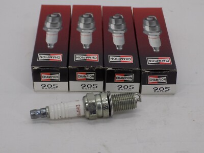 LOT OF 4 NEW Champion 905 RA4HC Spark Plugs NEW! | eBay