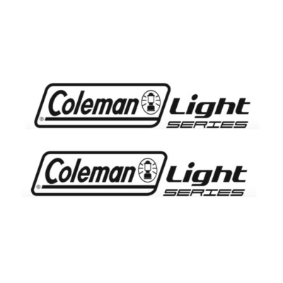Coleman Light Series RV Trailer GRAPHICS DECALS Stickers Logo Camper ...