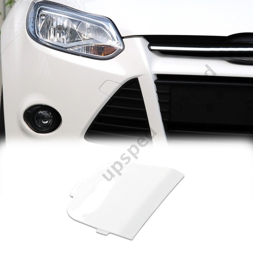 White Front Bumper Towing Tow Hook Hole Eye Cover Cap For Ford Focus ...