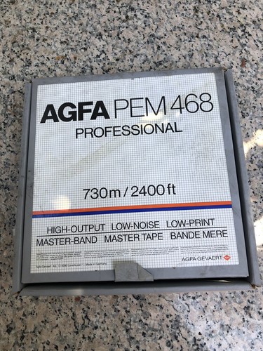 Vintage AGFA Metal 2” Reel to Reel tape PEM 468 EMPTY Reel | eBay