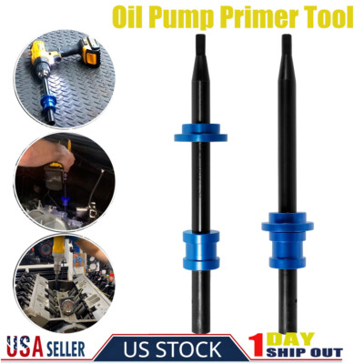 Oil Pump Primer Tool for SB/BB Small Big Block Chevy V6 V8 SBC 350 454 ...