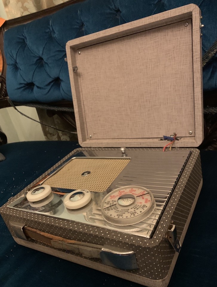 Pye valve Portable Radio - model P114BQ excellent condition | eBay