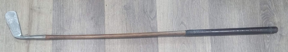 Antique Vintage Jake Schnapp Toledo Ohio Hickory Wood Shaft Golf ...
