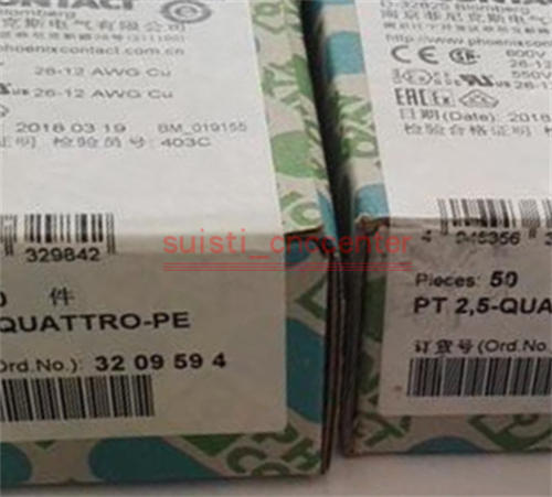 50PCS NEW Phoenix Contact PT 2.5-QUATTRO-PE 3209594(PT 2,5-QUATTRO-PE ...