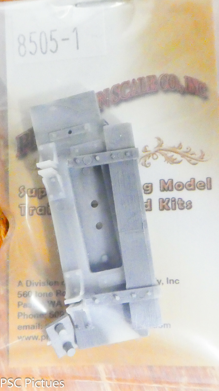 Precision Scale O #8505.1 Beam & Footboard, Rear Pilot (Plastic) | eBay