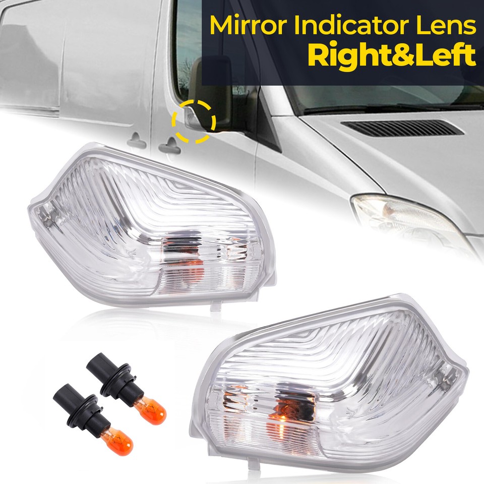 2006-2021 Mercedes Benz Sprinter W906 Pair Side Mirror Indicator Light ...