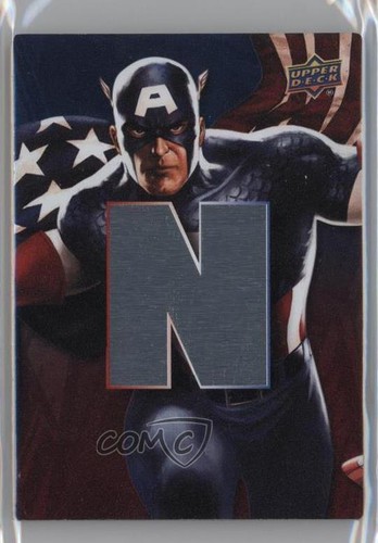 2016 Marvel Captain America 75th Anniversary Name Plates Vibranium ...