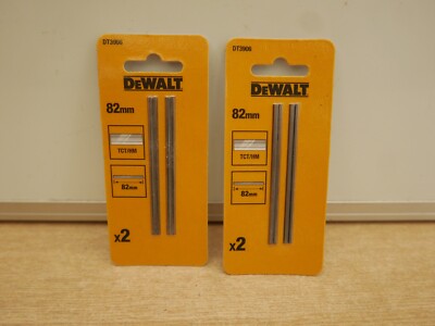 DeWalt DT3906 82mm TCT Planer Blades D26500 DCP580 x 2 pairs | eBay