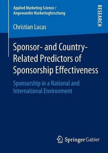 Sponsor- and Country-Related Predictors of Sponsorship Effectiveness ...
