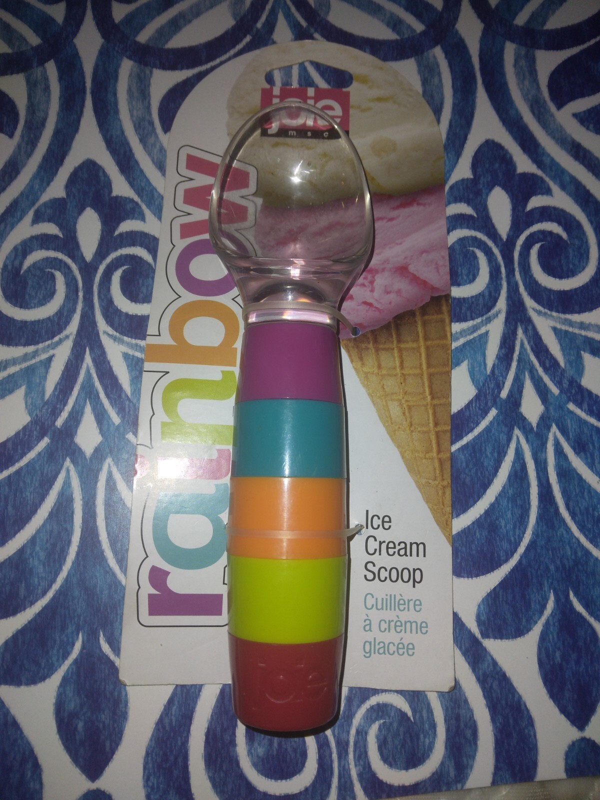 Joie Rainbow Ice Cream Scoop / Plastic / BPA Kitchen Gadgets for sale ...