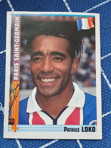 Sticker #167 Patrice Loko PSG France Panini Euro football edition 1998 ...