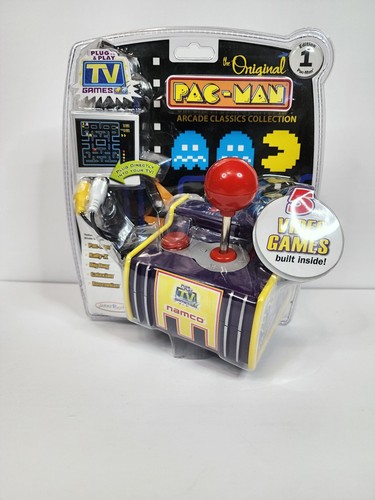Jakks Pacific the Original Namco Pac-Man Arcade Classics Collections ...