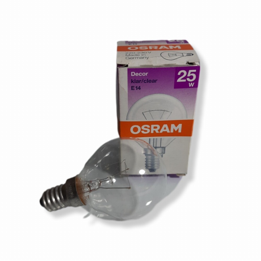 Bulb Ad Incandescence 25W E14 Osram Decor Bright | eBay