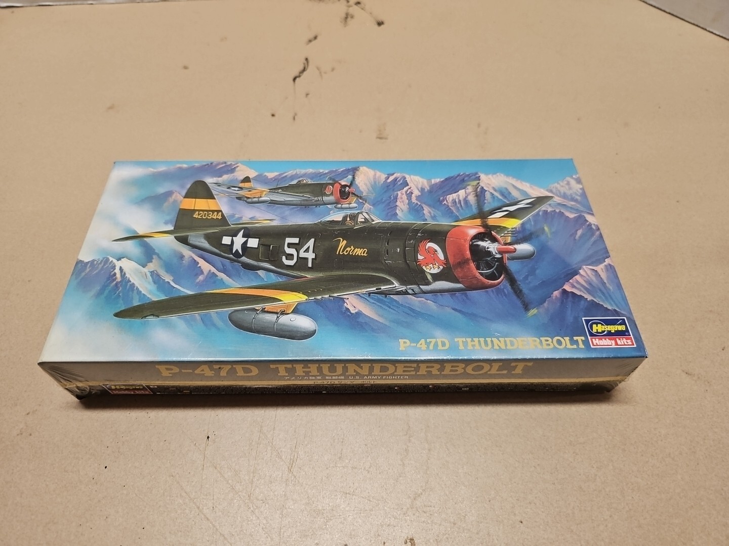 1/72 HASEGAWA US Army Fighter P-47D THUNDERBOLT MODEL KIT # 2508 | eBay