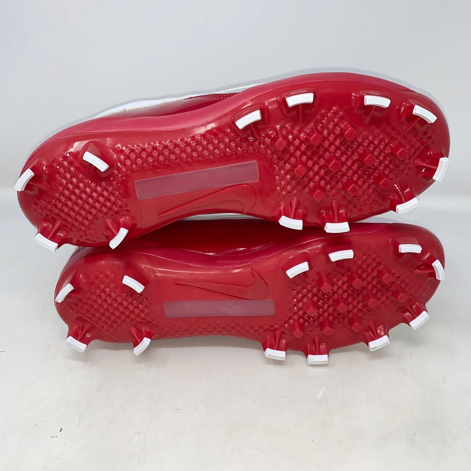 Air Jordan 13 MCS 'Cherry Red' White Baseball Cleats, Size 9.5 BNIB ...