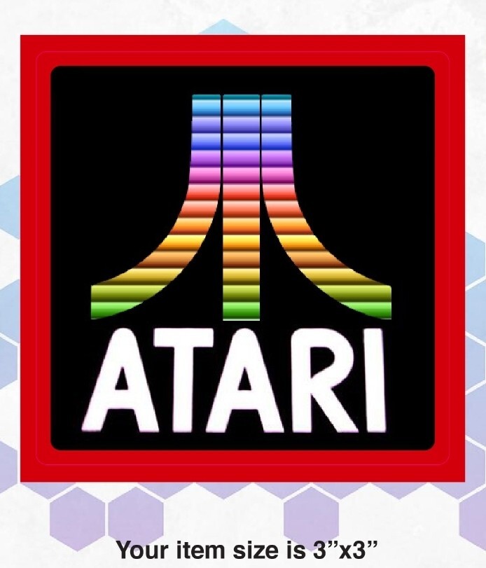 ATARI STICKERS (10) PACK RETRO 1970s 1980s VINTAGE ** WORLDWIDE 🌐 SHIPPING ** | eBay
