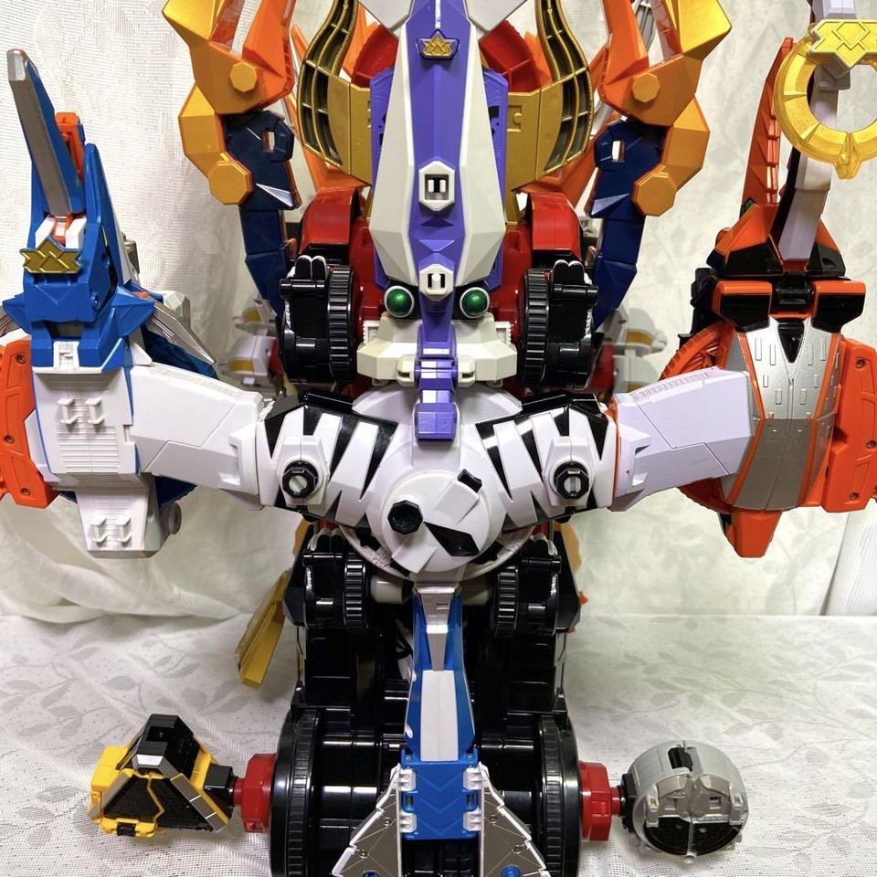 Power Rangers Samurai Shinkenger DX Ultrazord Megazord Set SamuraiHaOh ...