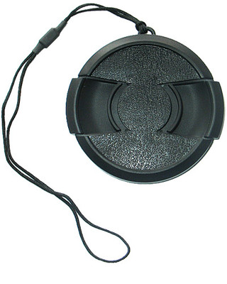 Heavy duty Snap-On center pinch camera Lens Cap Cover 77mm with leash ...