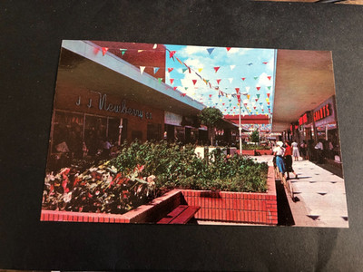 Vintage Postcard c1956 Houston Texas Gulfgate Shopping Center 1st TX ...
