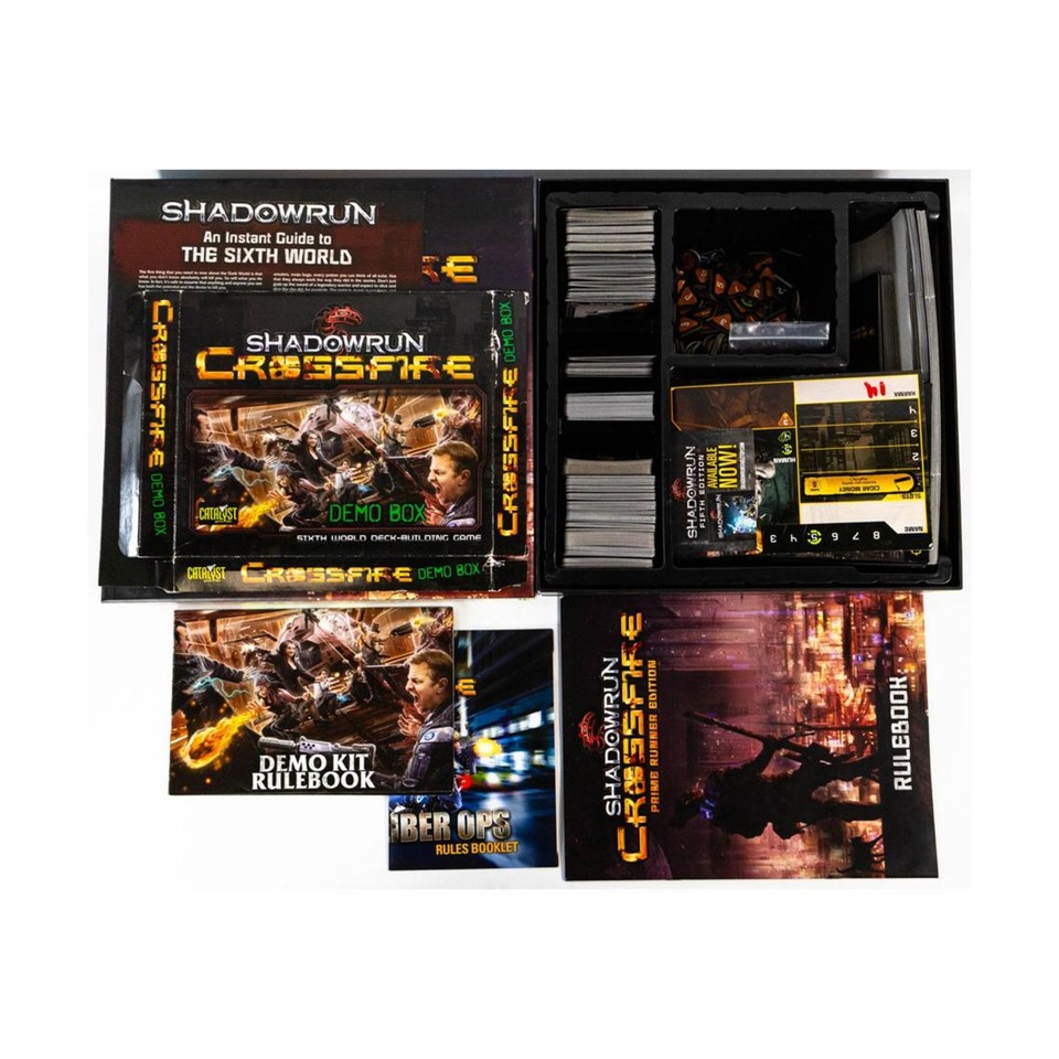 Catalyst Shadowrun Deck Shadowrun Crossfire Collection #7 - Base Game ...