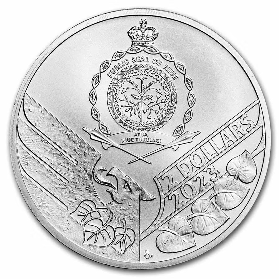 2023 Niue Czech Lion 0.999 1 oz Silver BU Coin – Antique Coins World