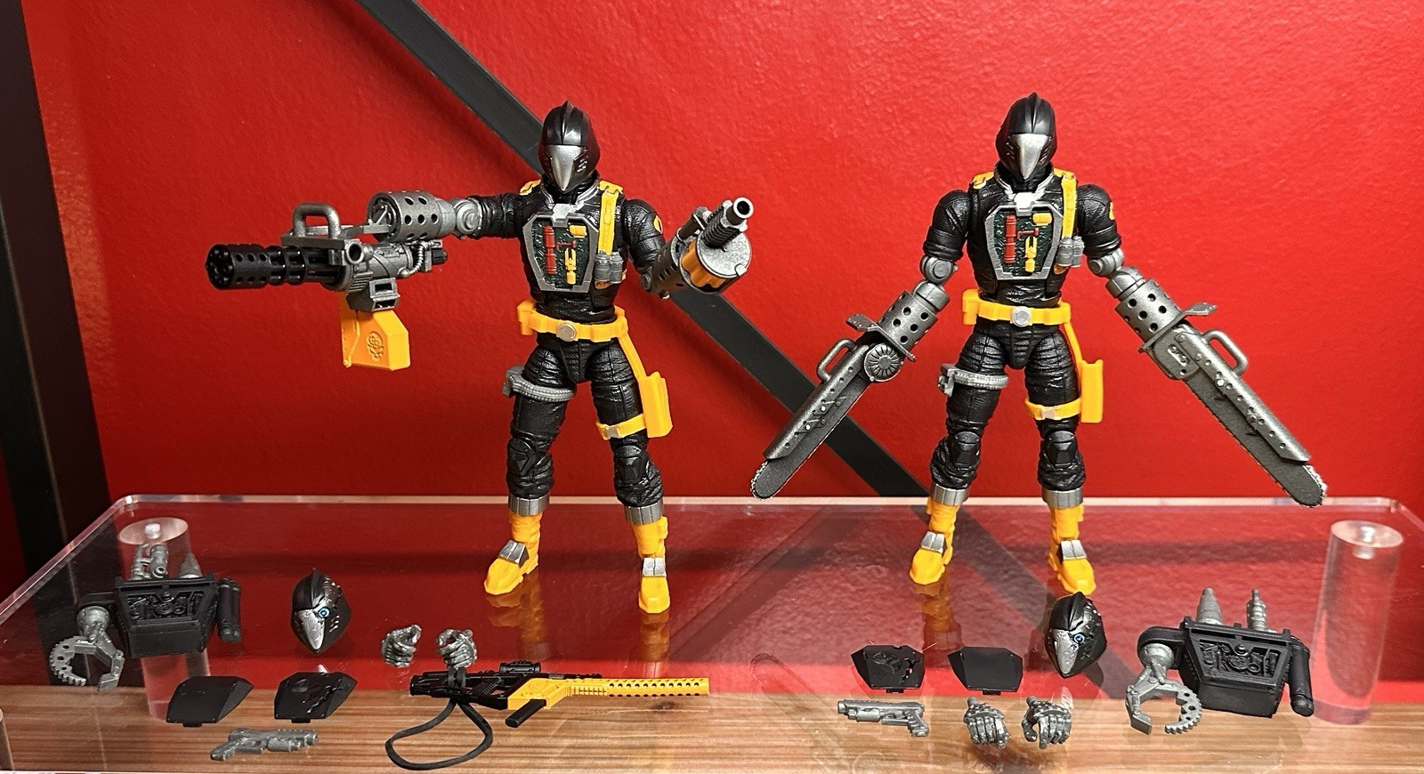 GI Joe Classified #33 2022 Cobra BAT - Lot of 2 & Custom GRIDIRON ...