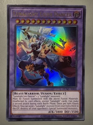 YUGIOH LUNALIGHT LIGER DANCER ASIA ENGLISH EDITION DUAD-AE030 ULTRA ...