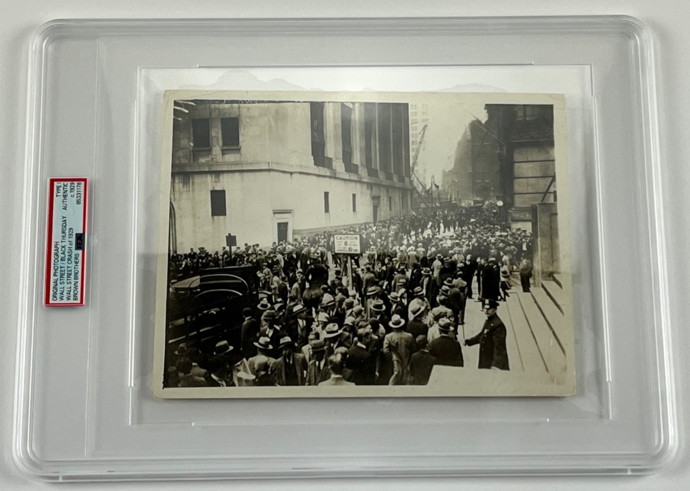Original 1929 Wall Street Stock Market Crash Depression NYC Photo PSA ...