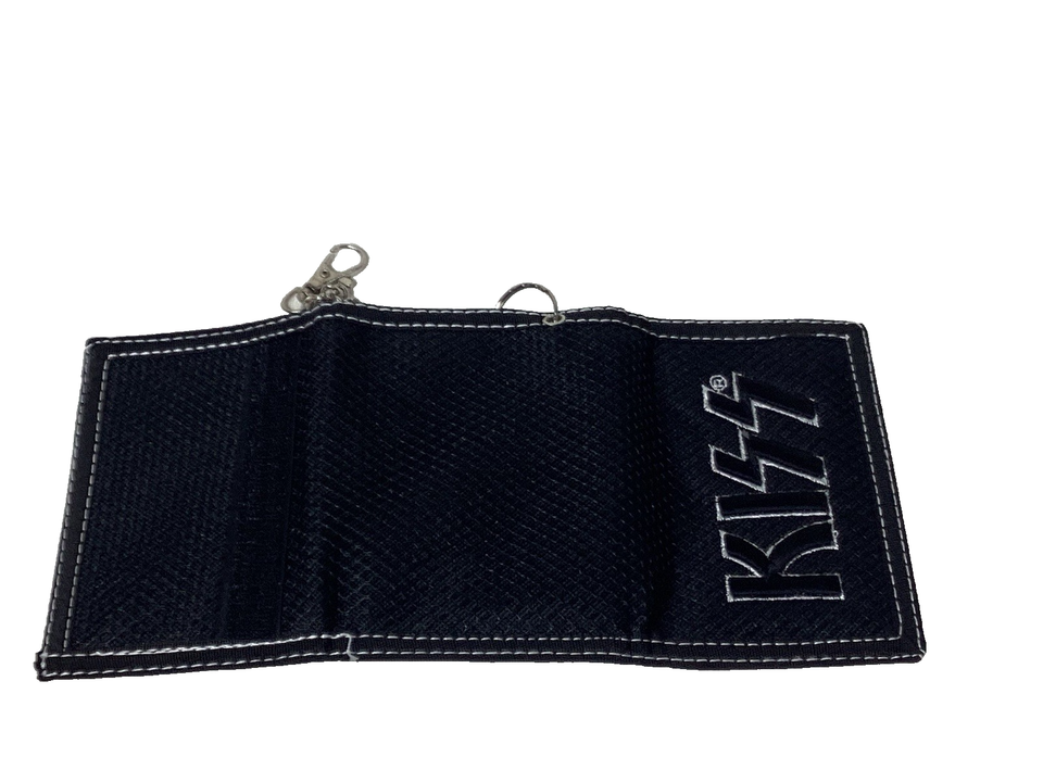 Brand New KISS Chain Tri Fold Nylon Wallet | eBay
