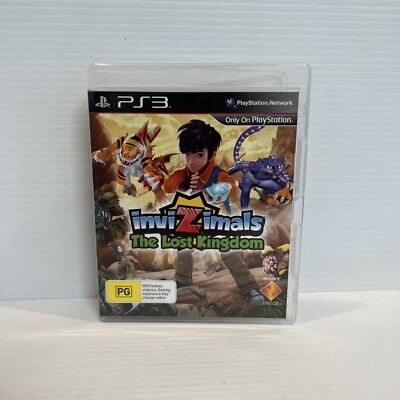 Invizimals The Lost Kingdom Playstation 3 PS3 Game With Manual | eBay