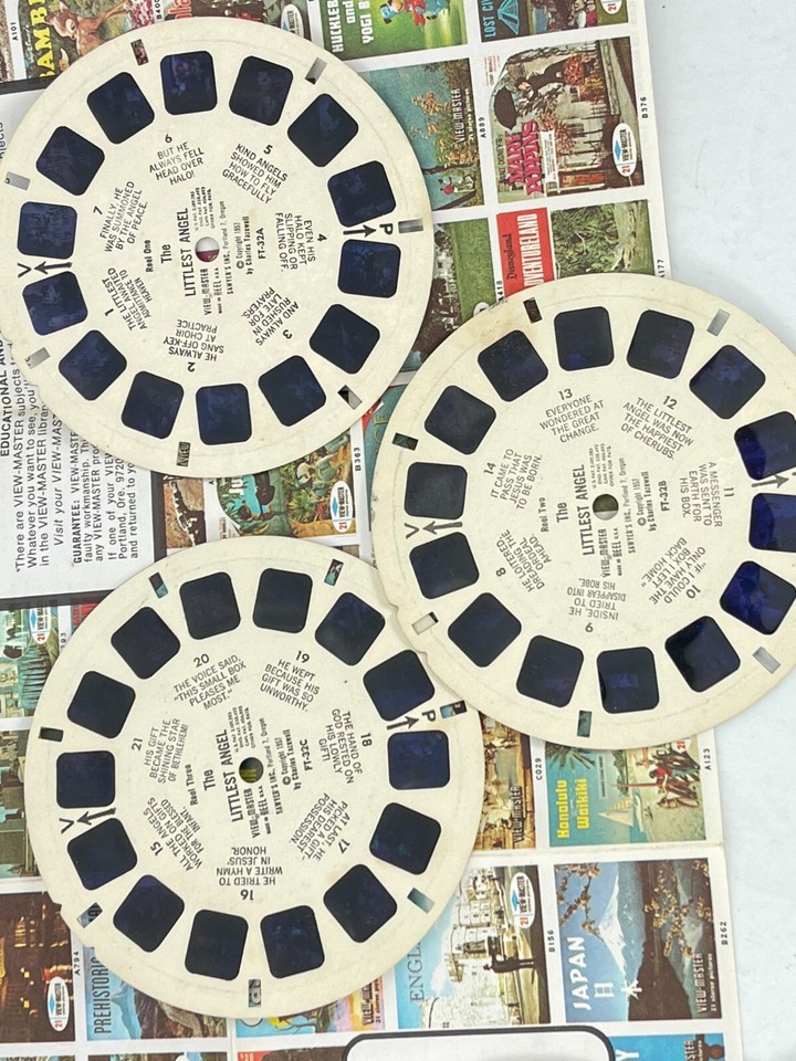 Vintage Sawyers Viewmaster View-Master & 10 Reels Christmas World ...