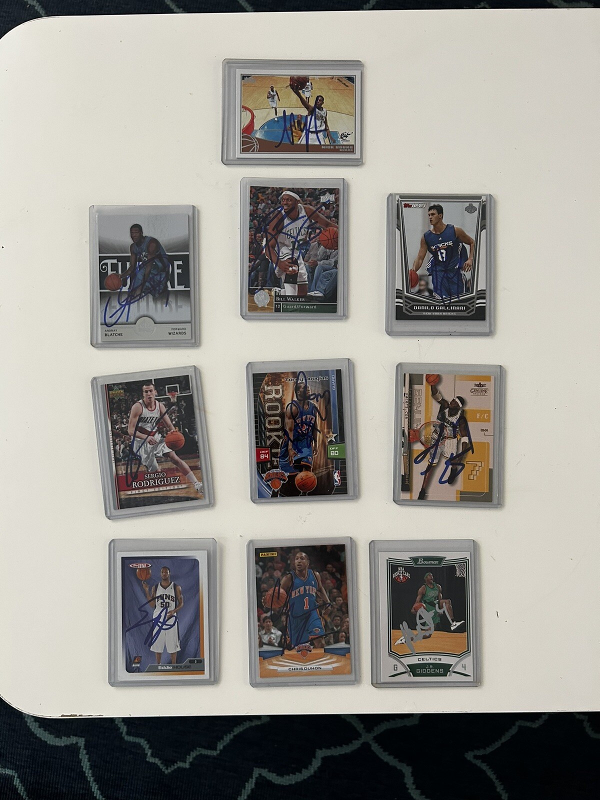 Variety Lot Of 10 Signed Basketball Cards | eBay
