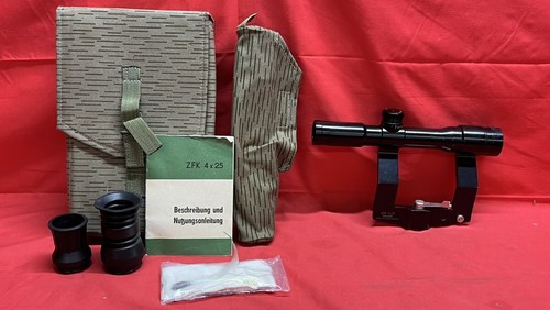 Original Military East German Zeiss ZFK 4 X 25 Scope 5.45 x 39 - RAR ...