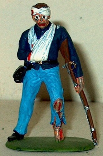 CIVIL WAR UNION WALKING WOUNDED 54MM BY ACCURATE OF ENGLAND | eBay