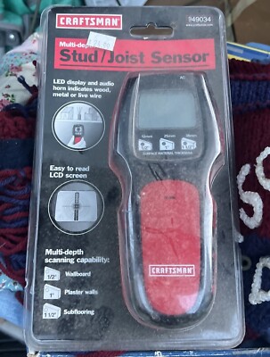 Craftsman Stud/Joist Sensor (Packaged Opened) Very Good Condition ...