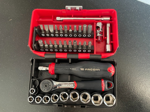 Coffret facom R-NANO 1/4 38 pièces cliquet reversible neuf | eBay