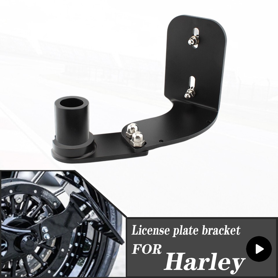 For Harley Softail Breakout fatboy 2018+ Side Mount License Plate ...