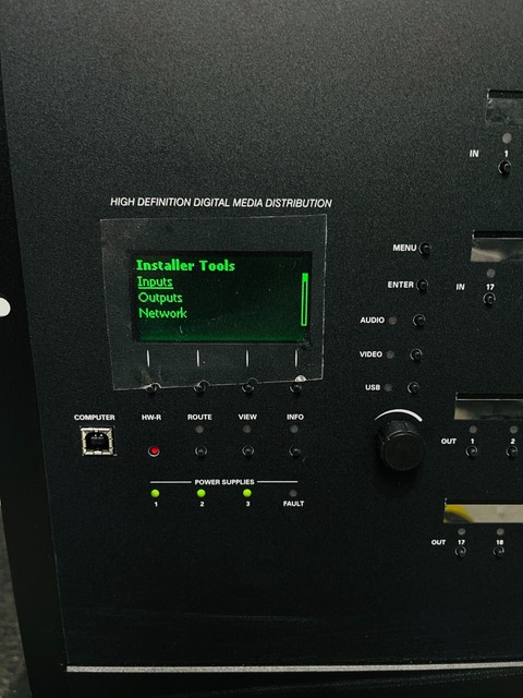 Crestron DM-MD32X32-RPS 32x32 DigitalMedia Switcher with Redundant ...