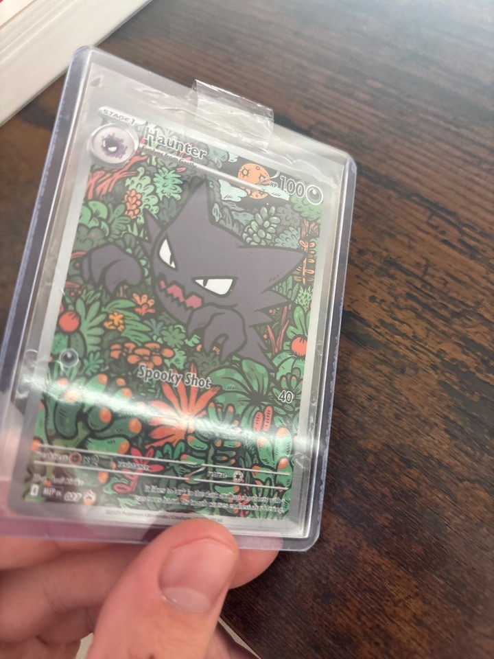Haunter 027/MEP – Pokémon TCG Art Rare Promo – Spooky Shot – Near Mint ...