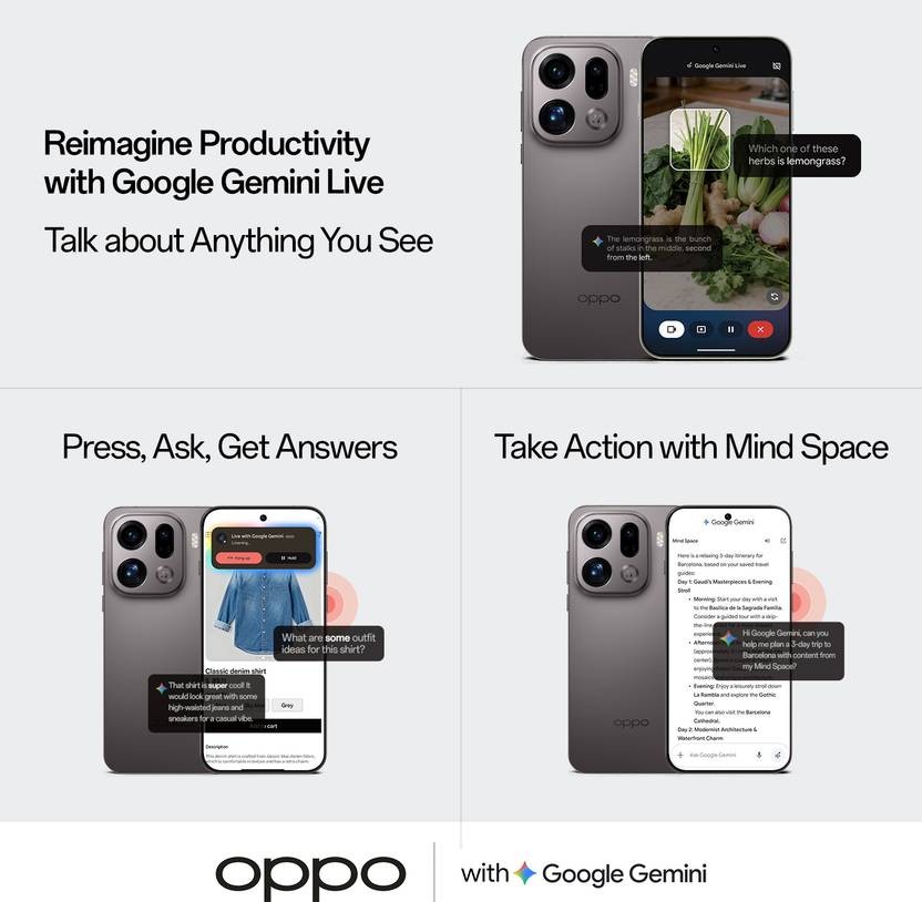 OPPO Find X9 5G – Space Black 12GB RAM 256GB –Global Version No Tariff ...