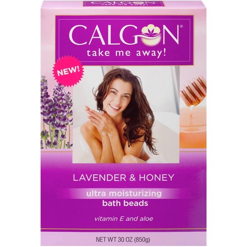 Calgon Lavender Moisturizing Bath Beads with Aloe & Vitamin E, 30 oz Fast Ship | eBay