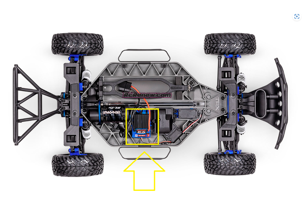 Universal ESC Mount for aftermarket speed control fits Traxxas SLASH ...