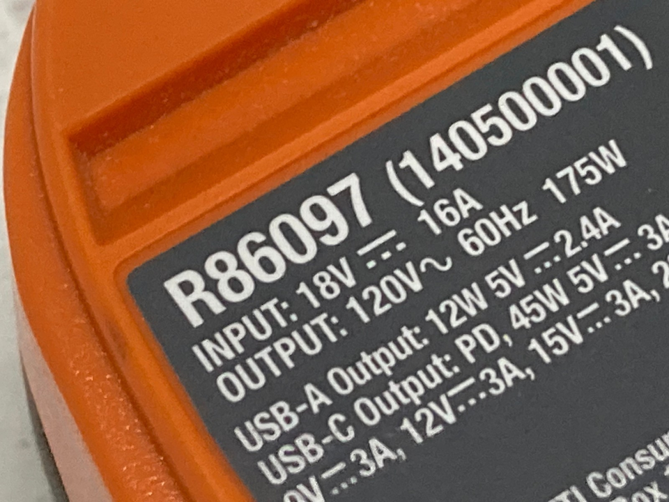 Ridgid 18 V Cordless 175‑Watt Power Inverter R86097 | eBay