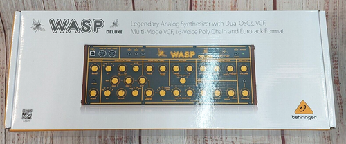 BEHRINGER WASP DELUXE Hybrid Synthesizer 16 Voice Polychain Authentic ...