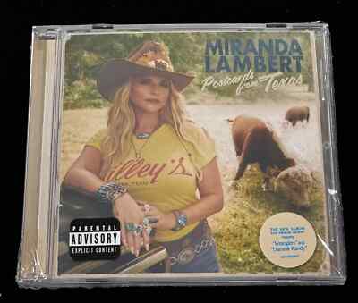 MIRANDA LAMBERT POSTCARDS FROM TEXAS CD EXPLICIT VERSION - BRAND NEW ...