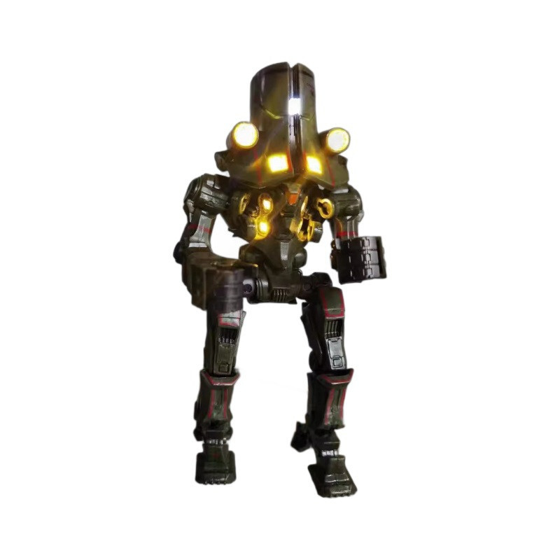 Cherno Alpha Jaeger 7" Movable Action Figure w/LED Toy Statue Pacific ...