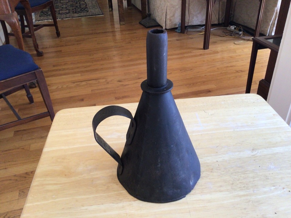 Vintage Railroad Flare Torch heavy metal Cast iron? | eBay